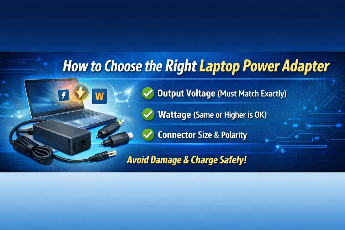 Choosing the Right Laptop Power Adapter: What You Need to Know – Dr ...